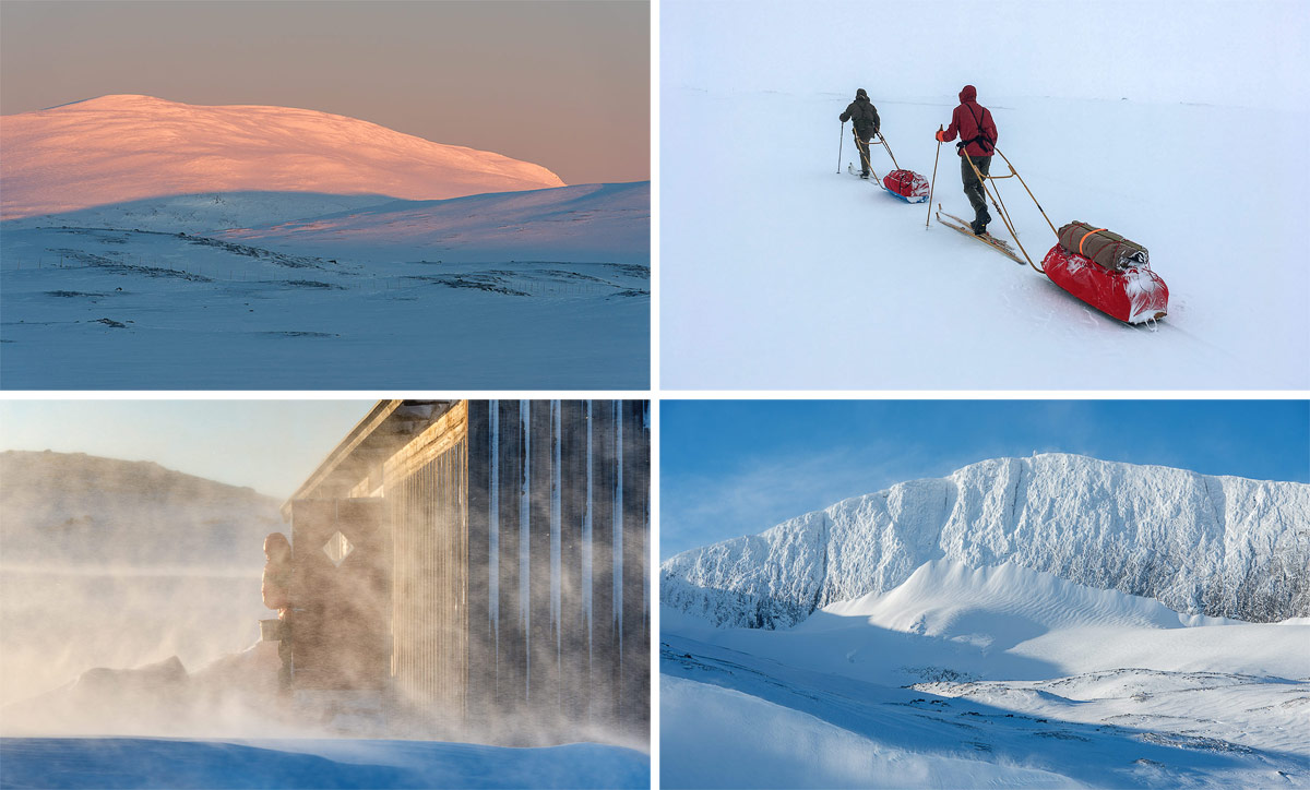 Skiing and tenting in Jämtland – part 2 › Way up north