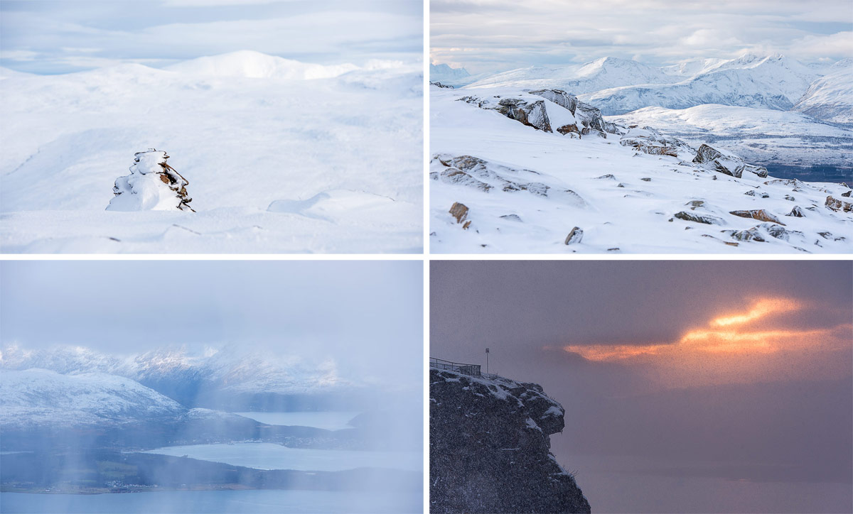 Winter sneak preview – the first snow hike › Way up north