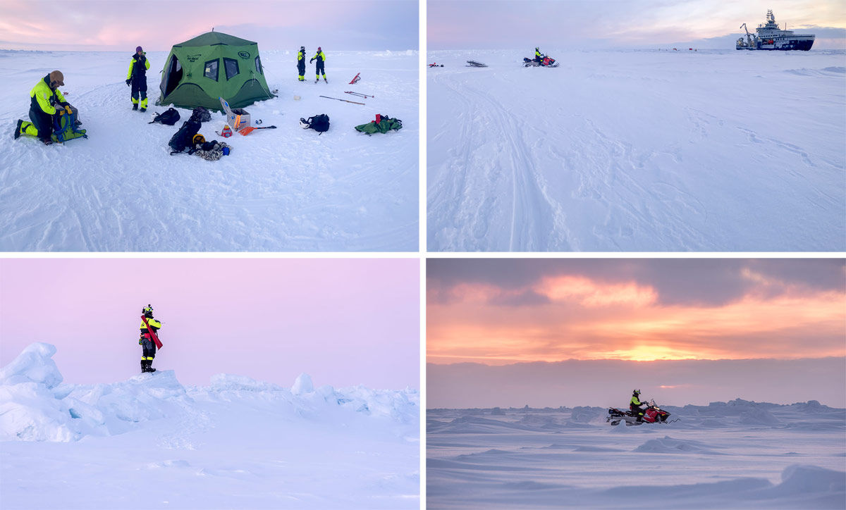 Polar expedition AeN JC3 – day 12: ice station on the Arctic Ocean ...
