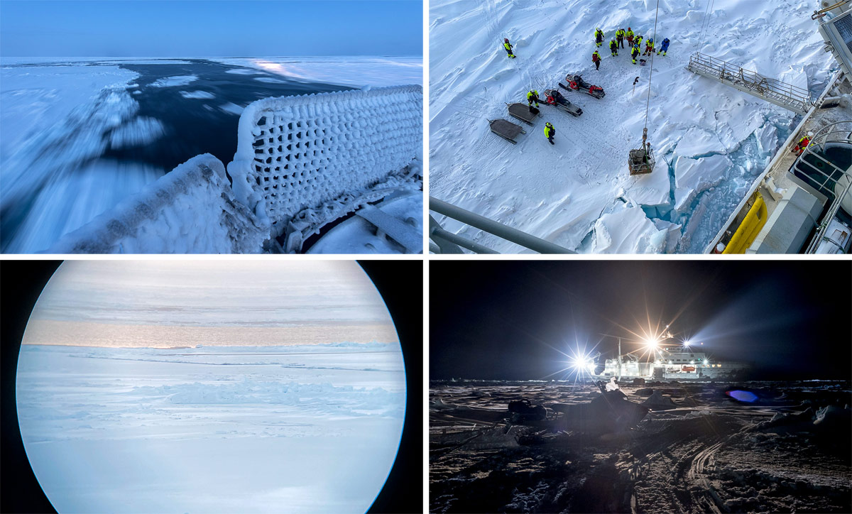 Polar expedition AeN JC3 – day 9: P5, the first ice station › Way up north