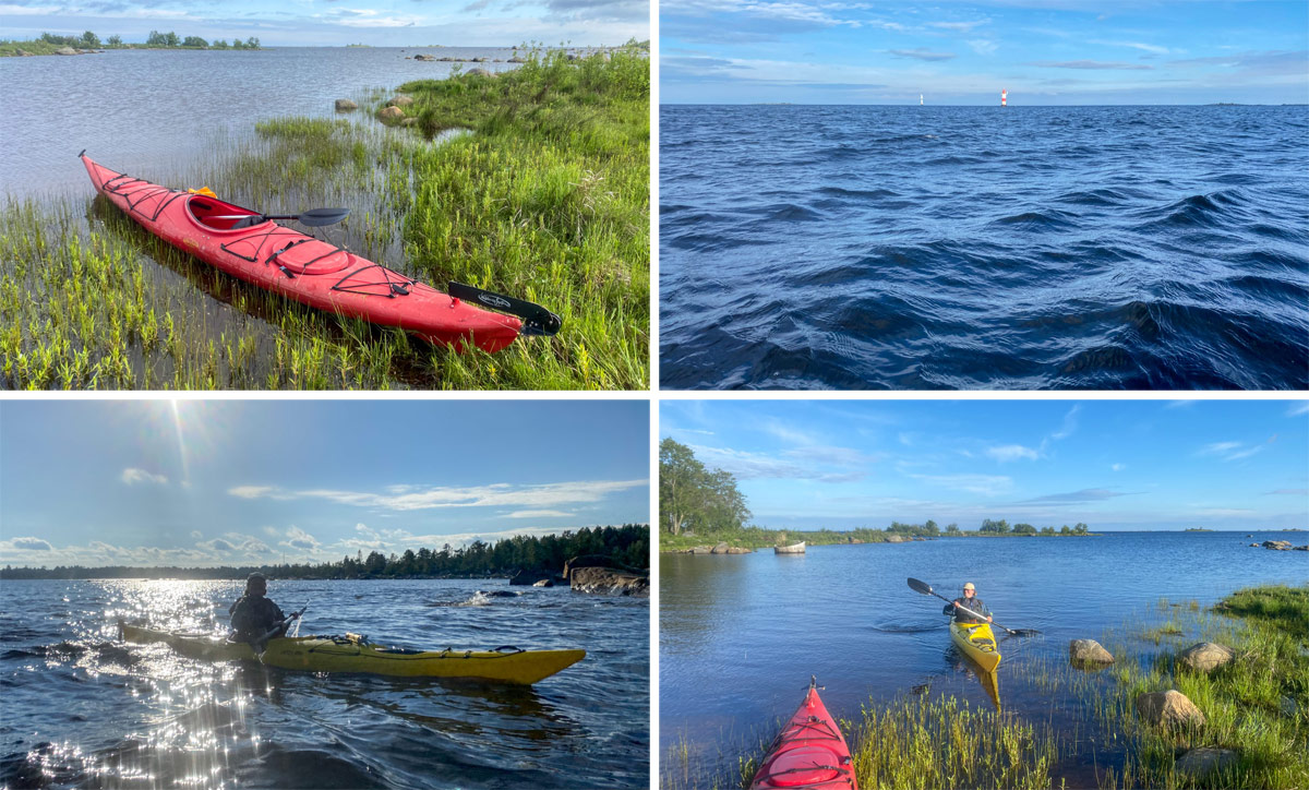 Paddling in Obbola › Way up north