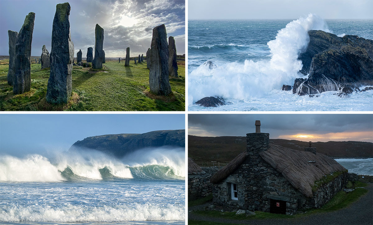 Scotland: the west coast of Isle of Lewis › Way up north