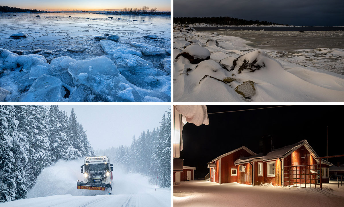 And suddenly it’s winter › Way up north