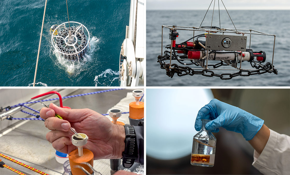 Hydrographical measurements in the Fram Strait › Way up north